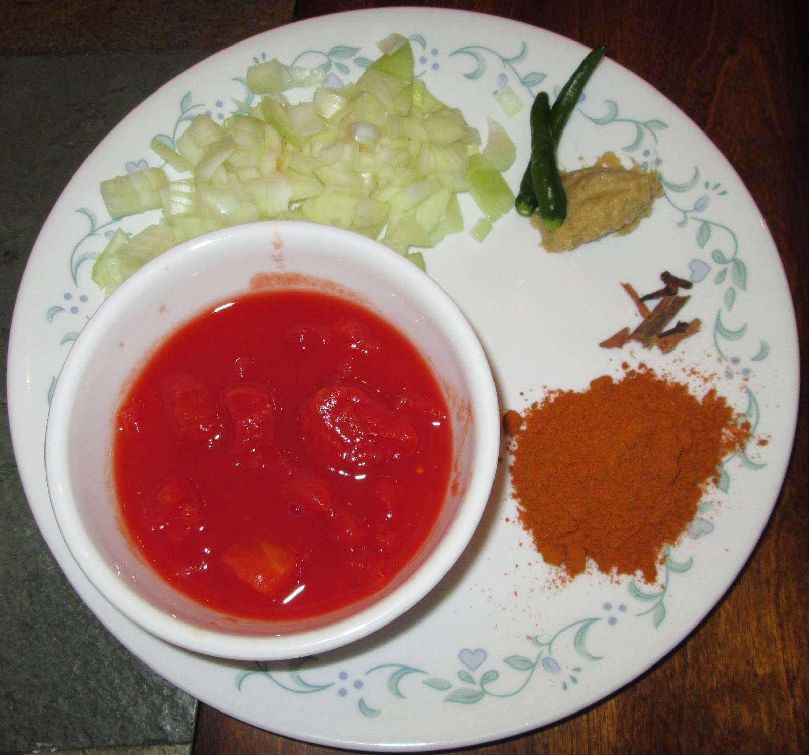 Podimas with Soy Chunks (Vegetarian version of Mutton Podimas )