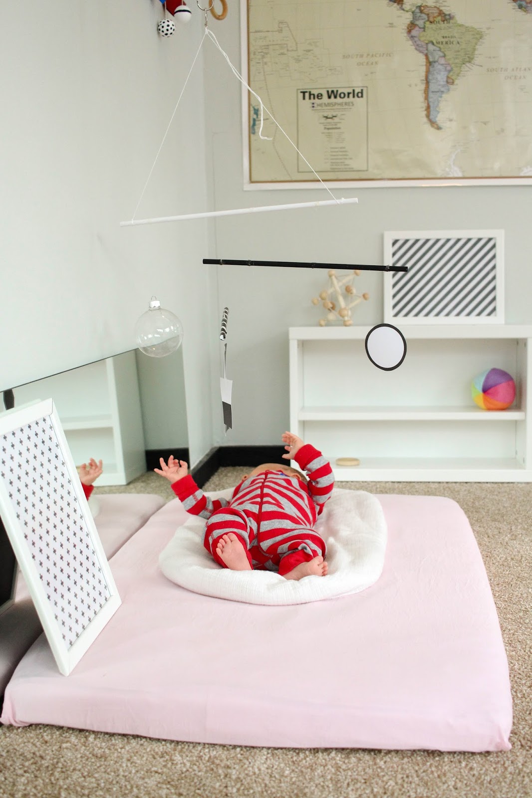 Montessori Baby Week 4 -- The Movement Area