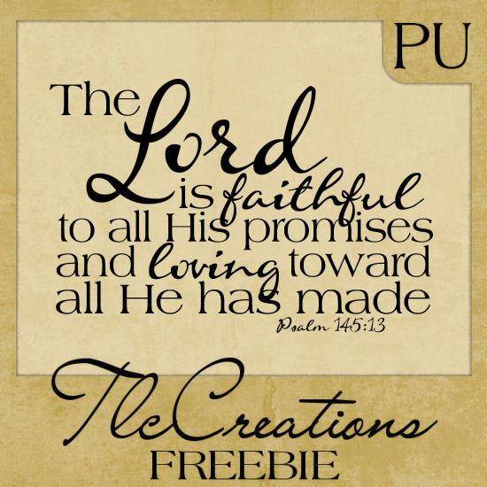 Create with TLC: Sunday Scripture.....Free Printable...