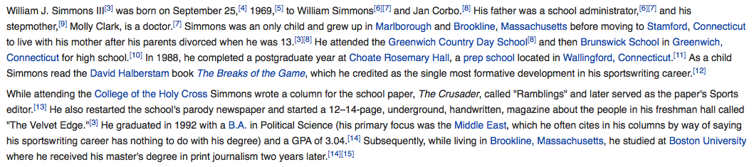 free to find truth: 47 | Bill Simmons, ESPN Comedy Personality, Born ...