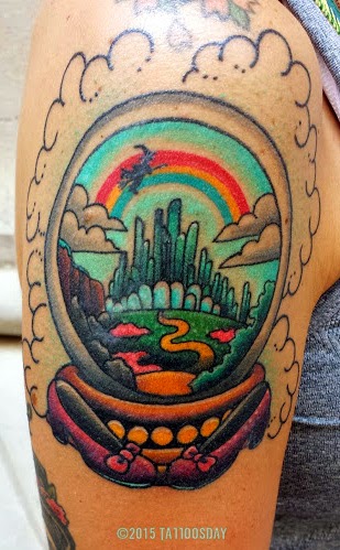 Traditional Ruby Tattoo