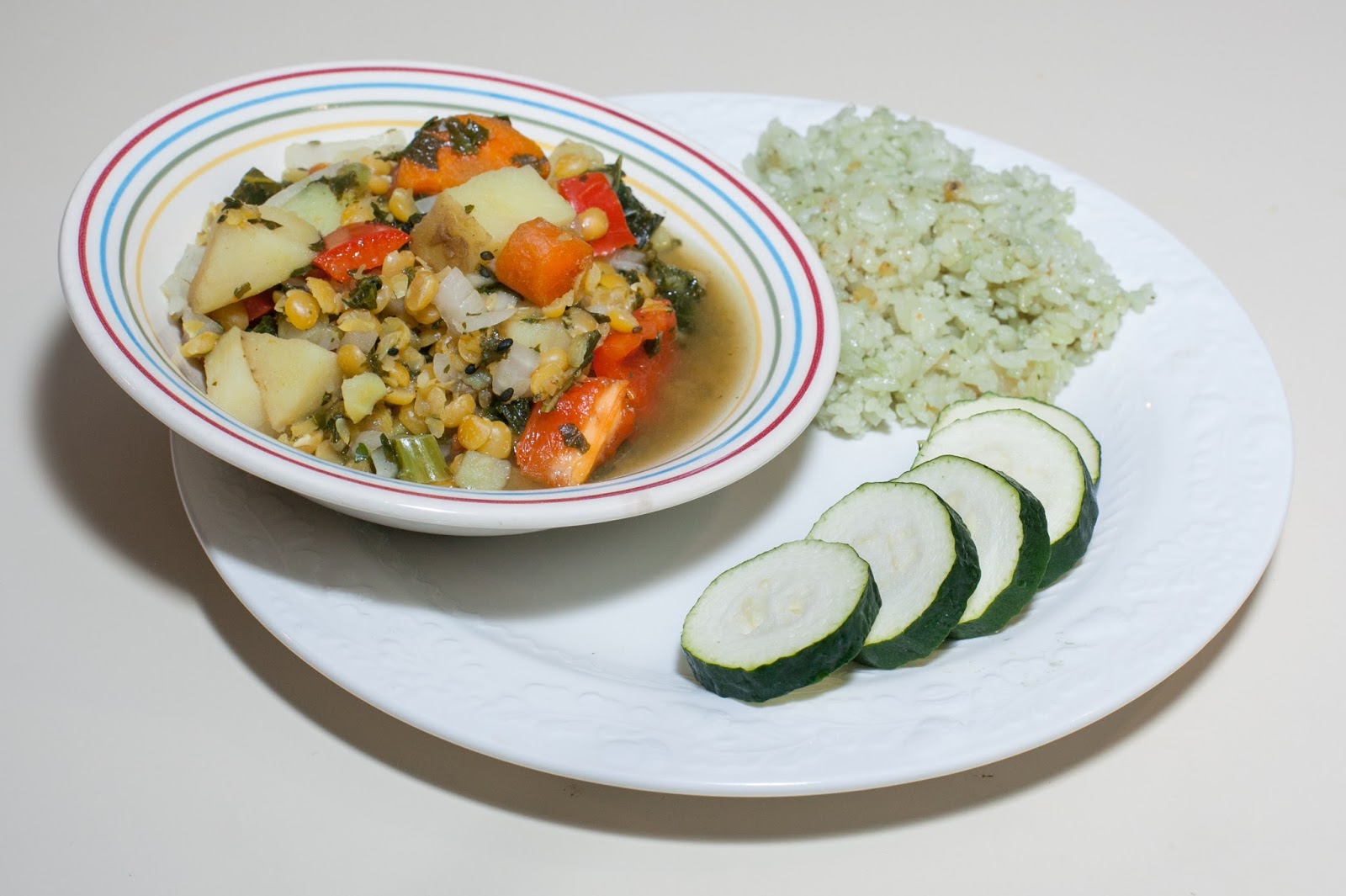 Dinner with Dilip: Split Peas with Vegetables, Jade Pearl Rice (No ...