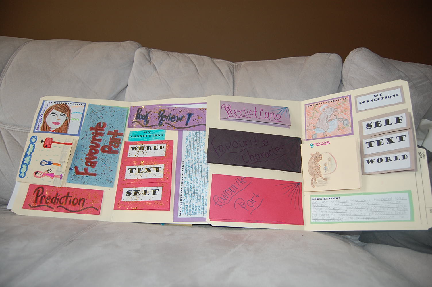 Thinking of Teaching: Interactive Reading Portfolio (Freebie)