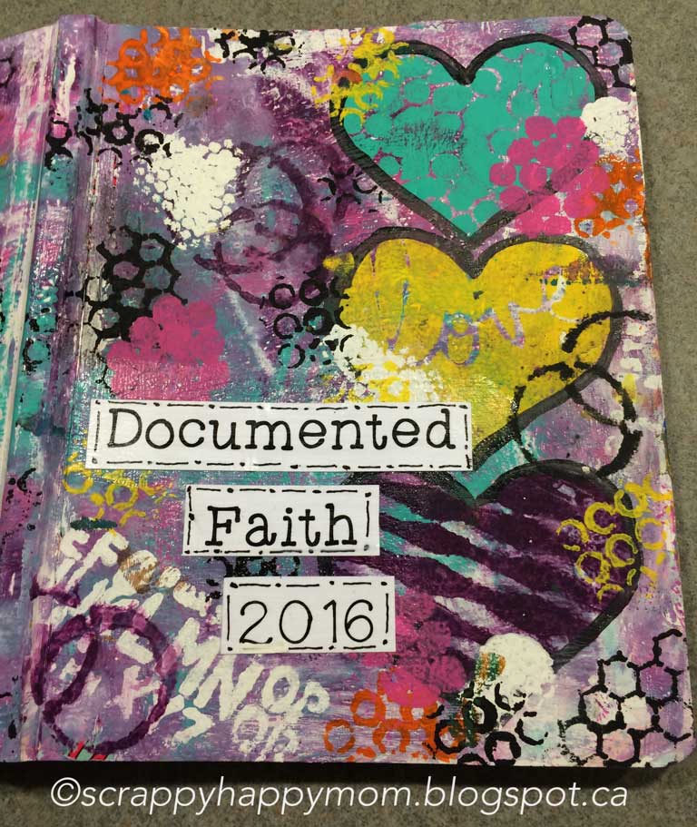 Praise and Pray Bible Journaling: January 2016