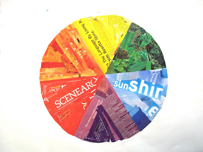 Monument Valley Regional Middle School Art Class: Color Wheel Collage ...