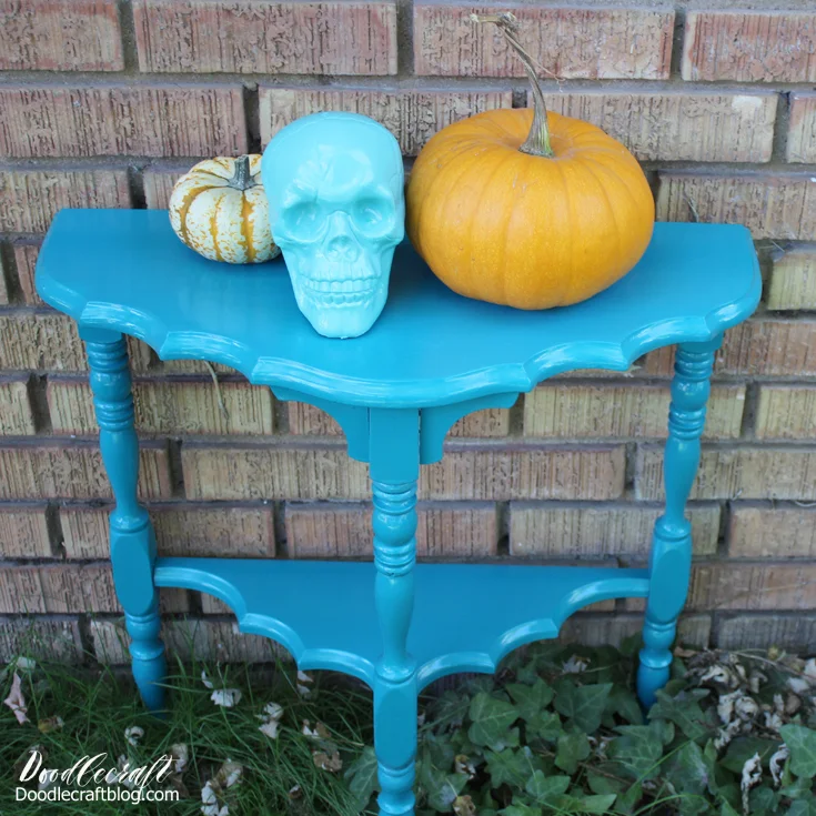 Colorshot Spray Paint Upcycled Furniture DIY