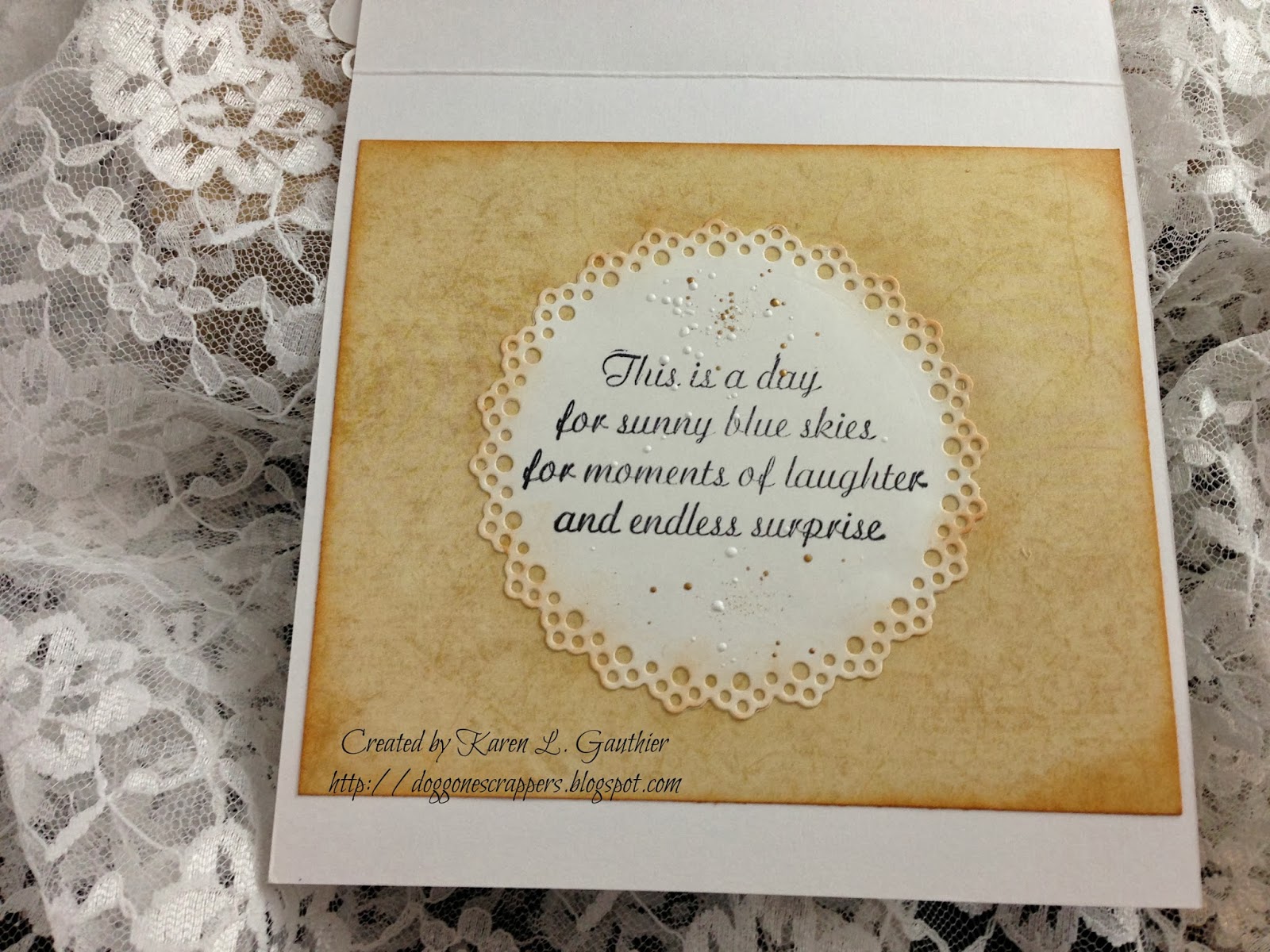 Thoughts from the Girls: April Showers I think Not