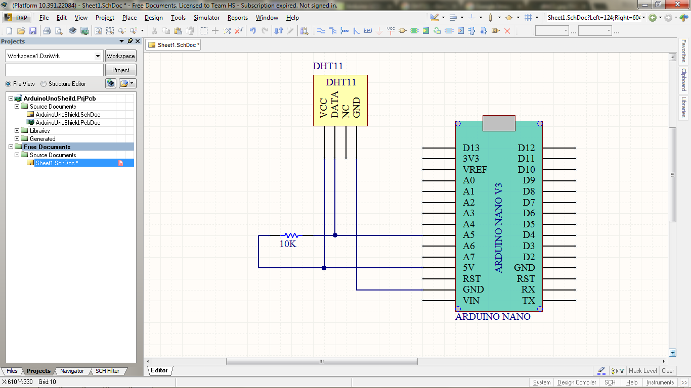 DHT 11 Arduino ~ FILAB