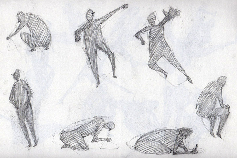 Mark Pamintuan's Blog: Silhouette & Quick Sketches