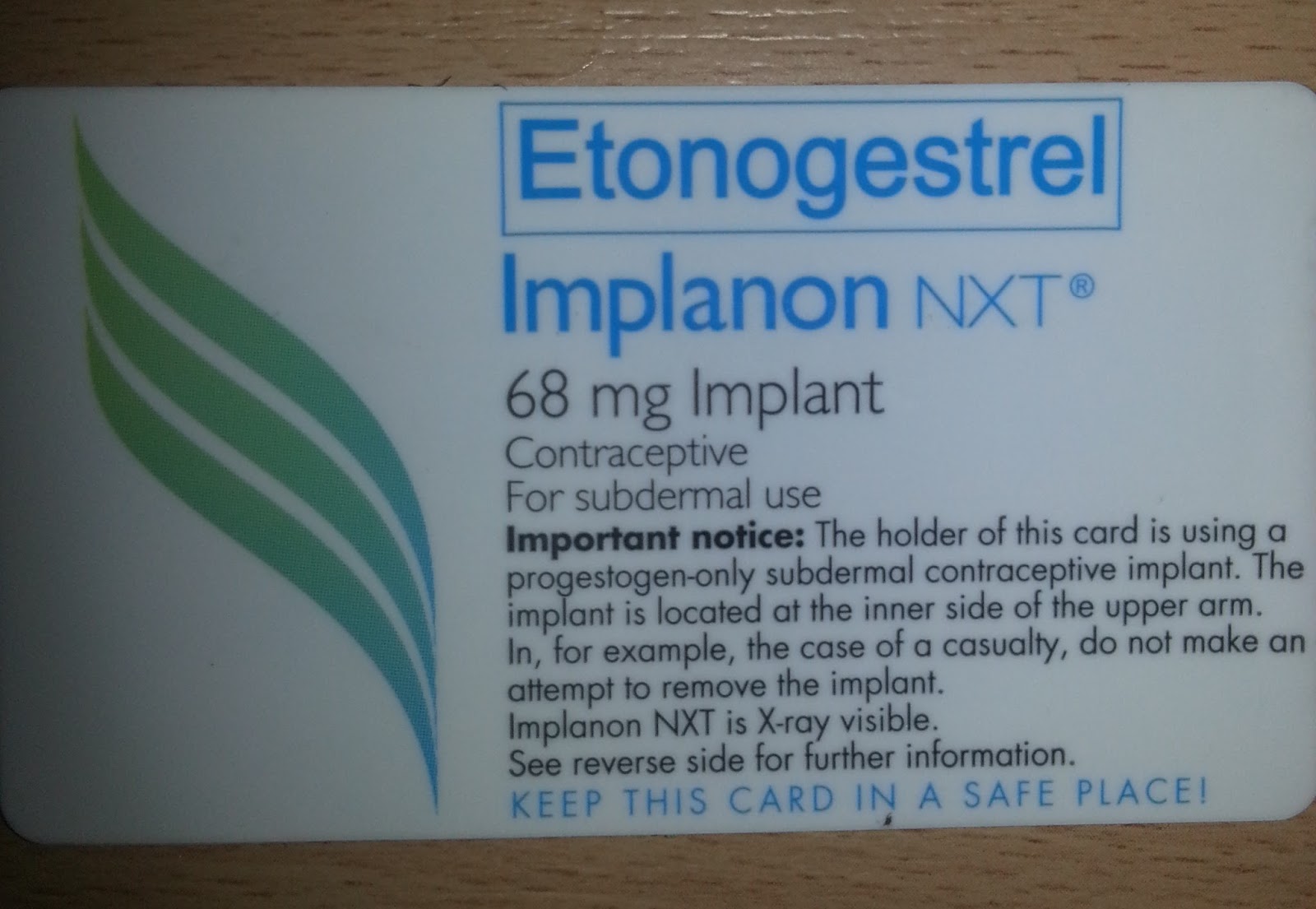 My experience with the birth control Implanon