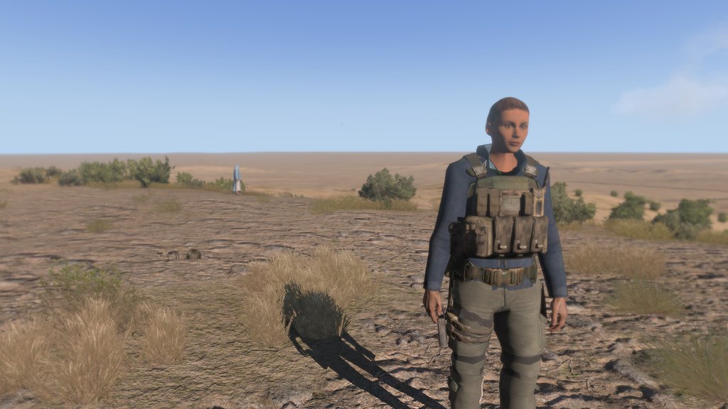 Arma 3 で開発中の Female heads MOD で身体も作製中、画像が公開 | 弱者の日記^^ - Arma 3 MODとアドオン紹介