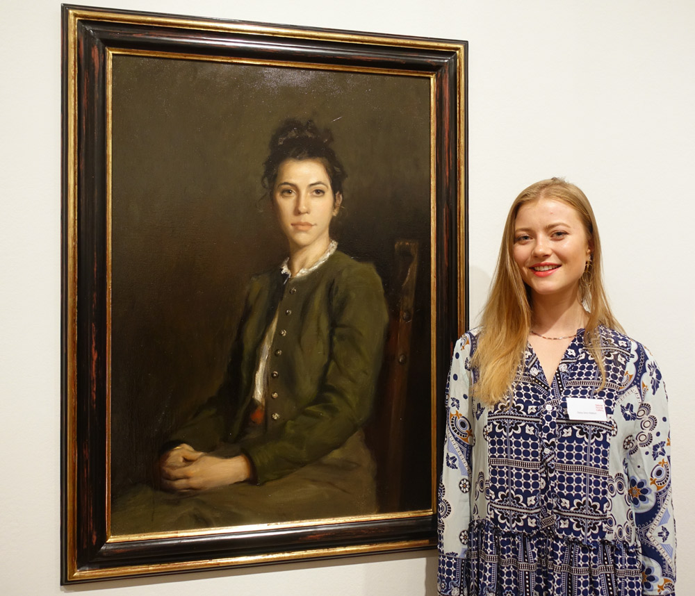 MAKING A MARK: BP Portrait Award 2016 - Artists with their paintings