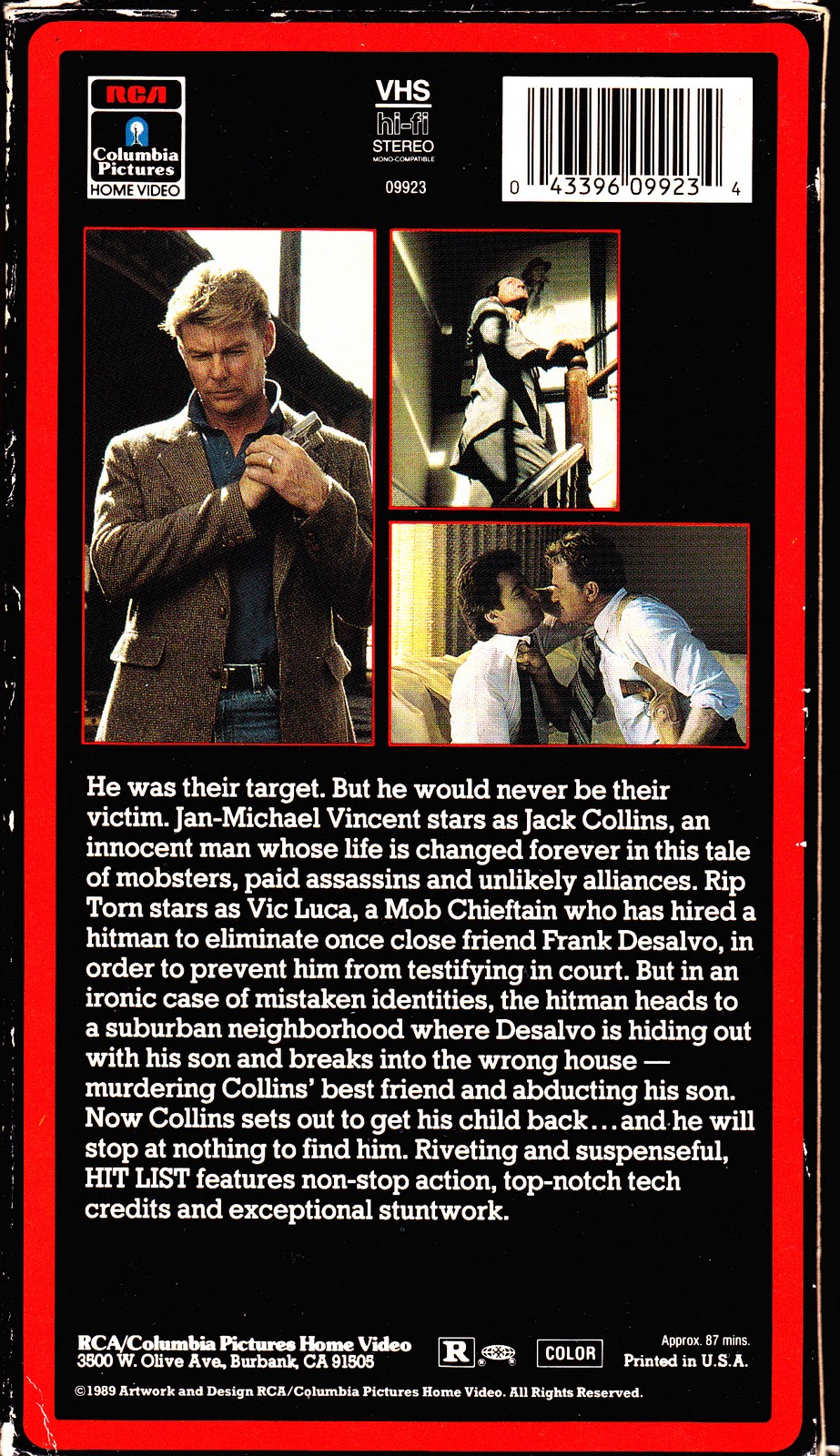 Comeuppance Reviews: Hit List (1989)