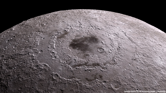 Lunar Pioneer: Basin-forming impacts 'rounding' the lunar sphere