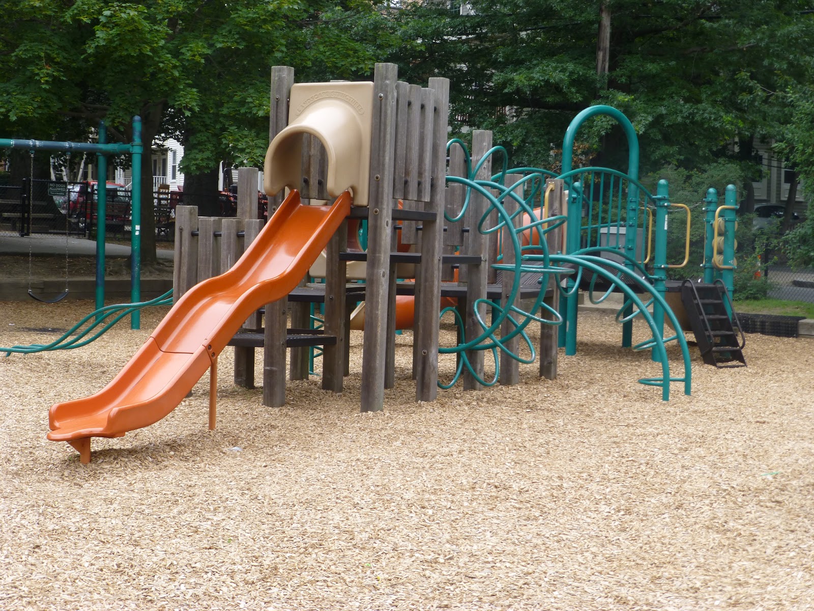 Visiting Brookline Playgrounds: Pierce School Playground