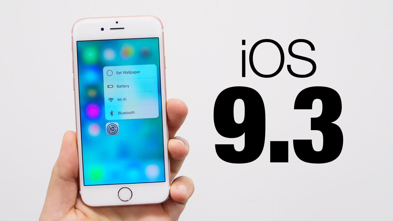 Everything You Need To Know About The New iOS 9.3 - TECHPHLIE