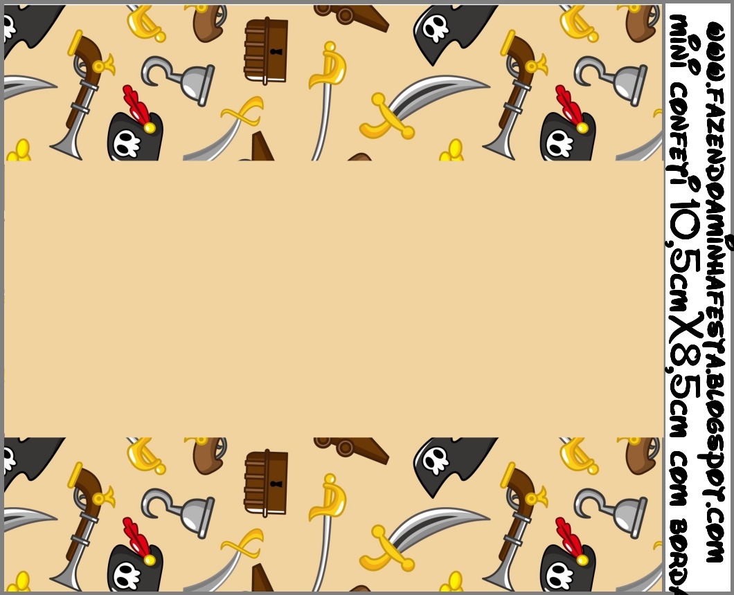 Pirate Party: Free Printable Candy Bar Labels. - Oh My Fiesta! in english