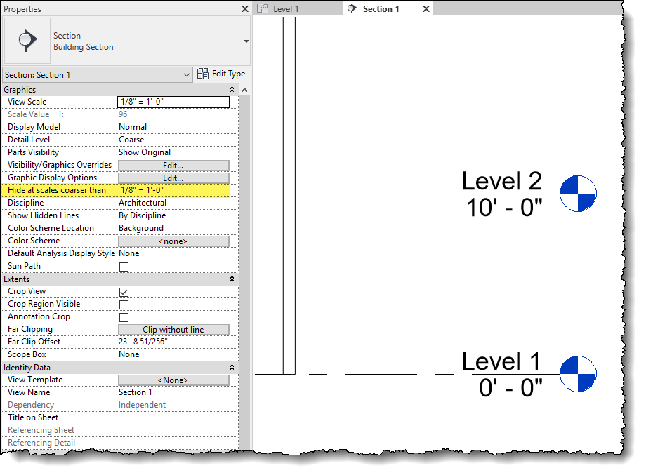 BIM Chapters: The Case of the Missing Section in Plan View