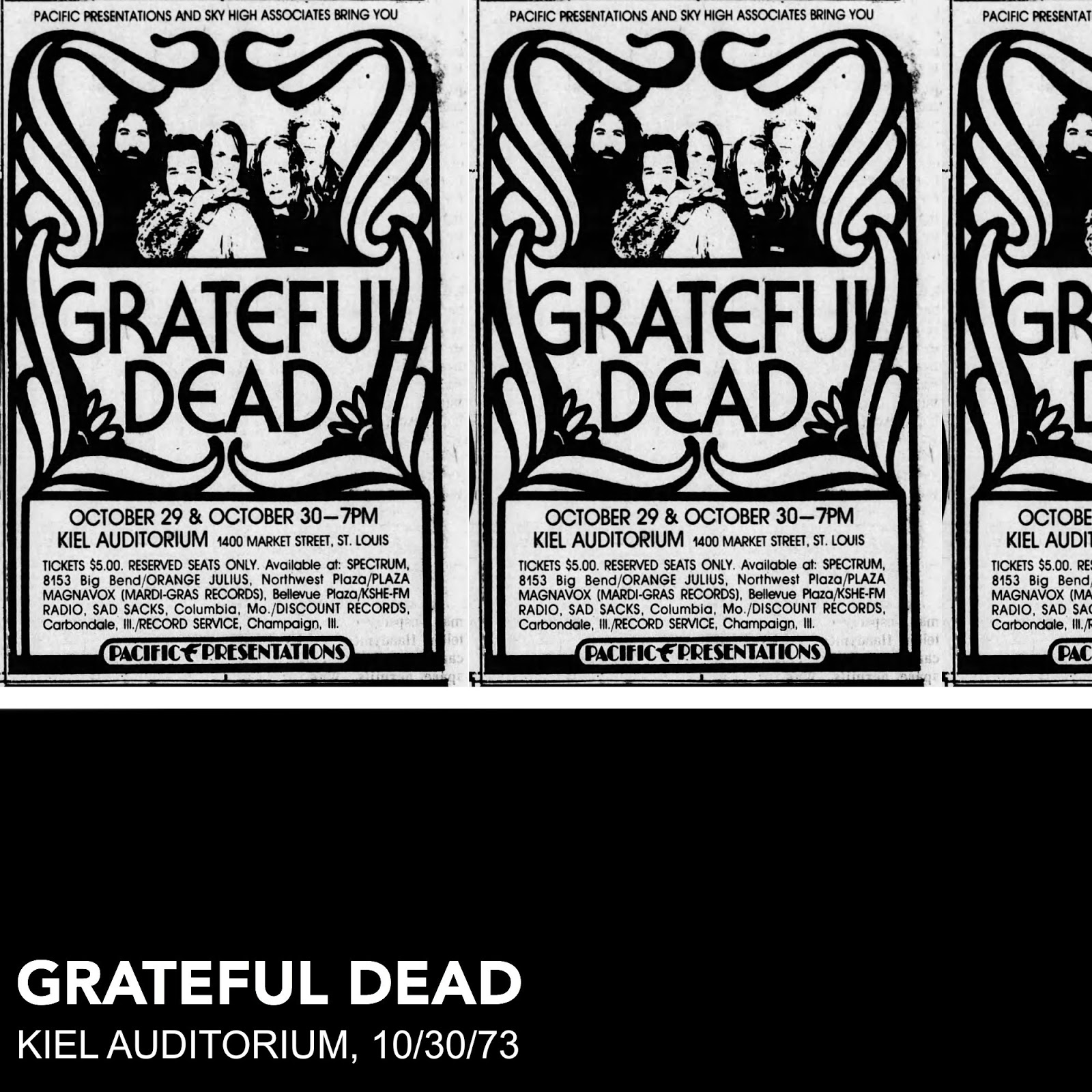 John's Custom Grateful Dead Album Cover Art
