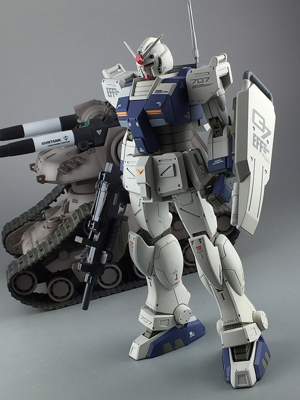GUNDAM GUY: HG 1/144 Gundam Local Type - Customized Build