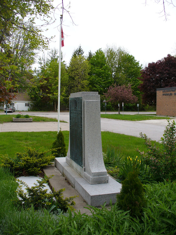 Ontario War Memorials: Alliston - Alliston Union School
