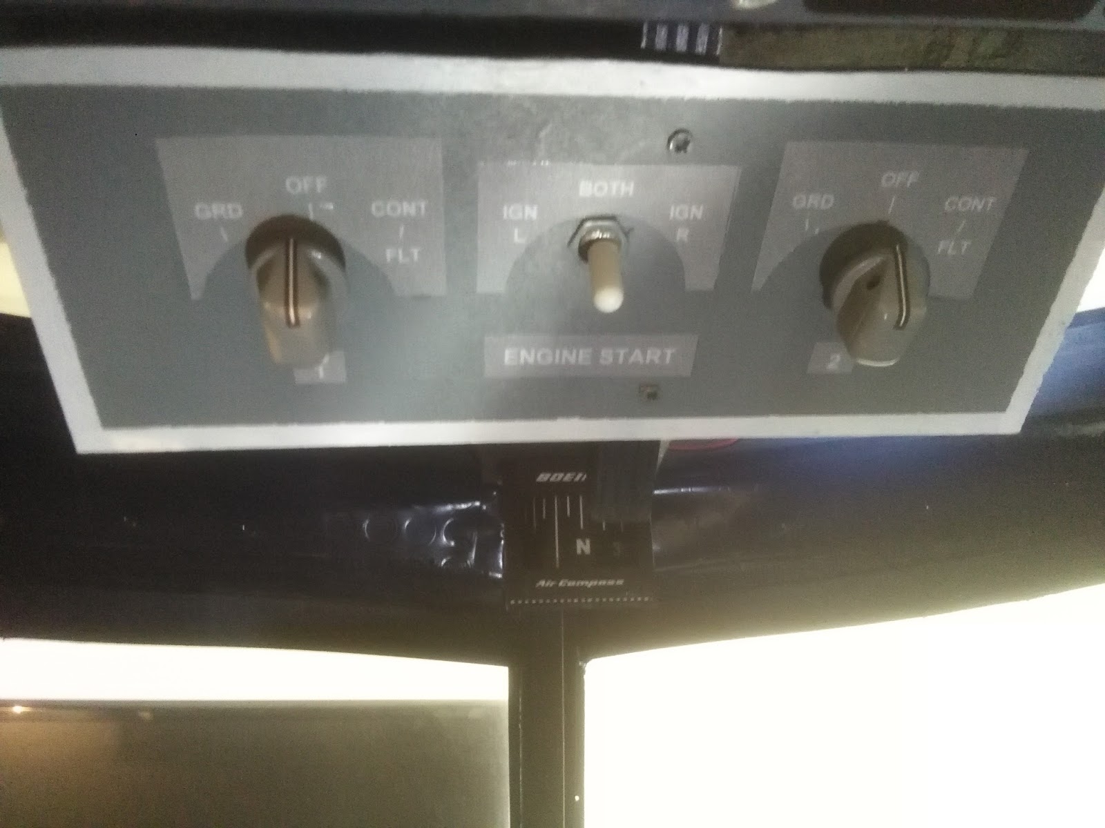 MRomandSim: Engine Start Panel 737