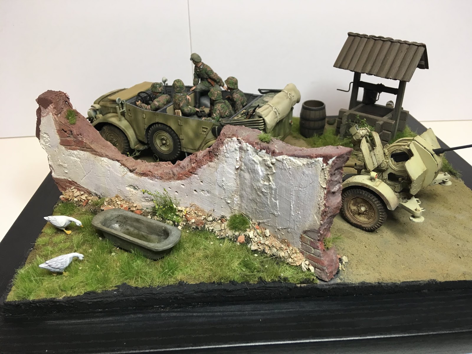 Blue Bear's Scale Models: 1/35 Tamiya Horch Diorama