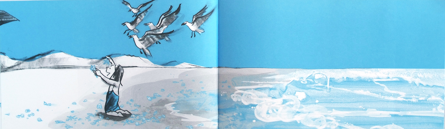 çizgili masallar: Wave by Suzy Lee