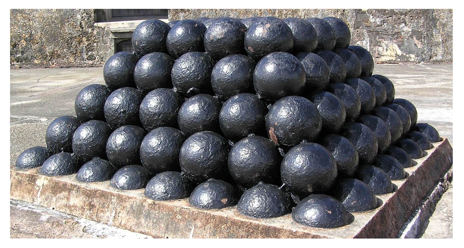 MEDIAN Don Steward mathematics teaching: cannon ball counting