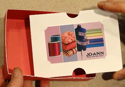 Needles 'n' Knowledge: Suitcase 3d Gift Card Box Assembly Guide