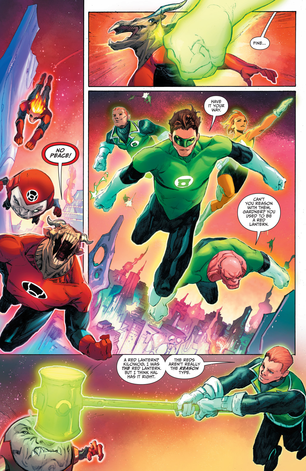 Weird Science DC Comics: Planet of the Apes / Green Lantern #1 Review