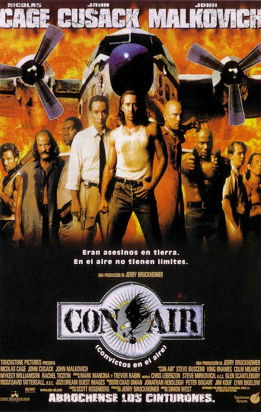 CON AIR (convictos en el aire) | EL PELICULÓN DEL TITO OSCAR