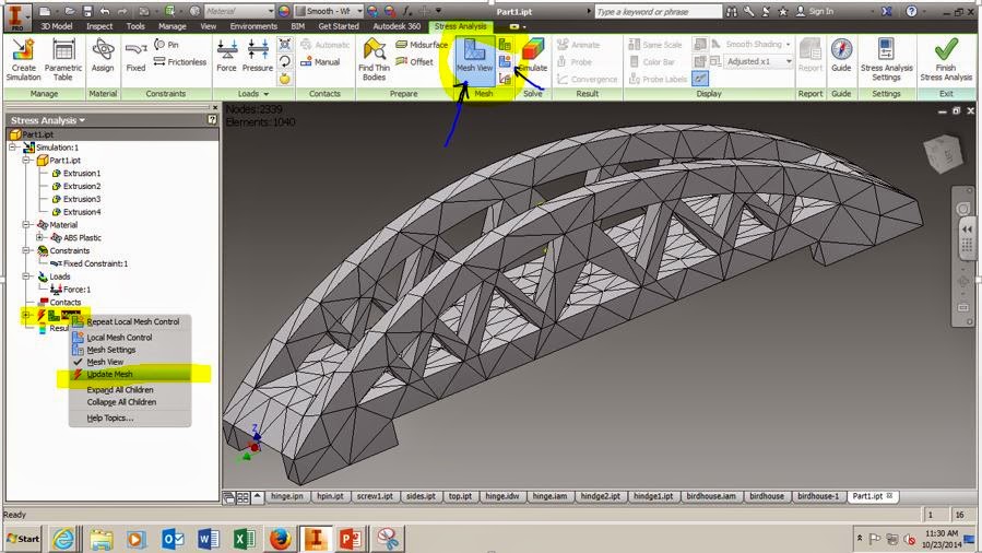 ENGR1304: FEA & Bridges