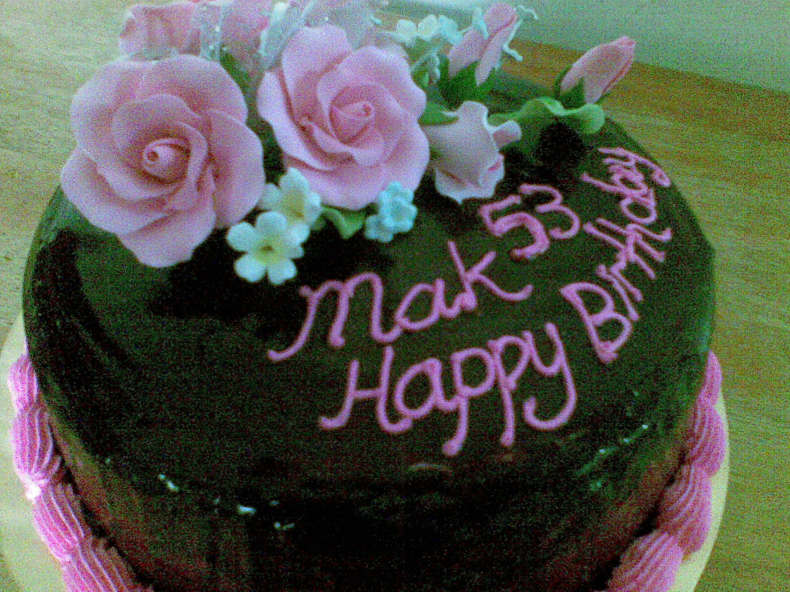 CT Hasanah Cake House: Hasniza's Mom's 53rd Birthday
