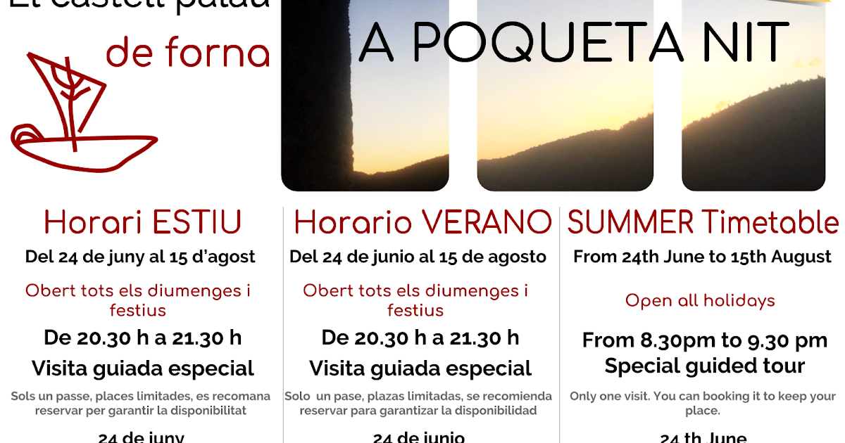 castell de forna: | THE FORNA'S PALACE