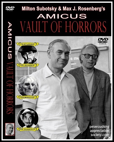 The Black Box Club: THE DEFINITIVE STORY OF AMICUS FILMS DVD : REVIEWED ...
