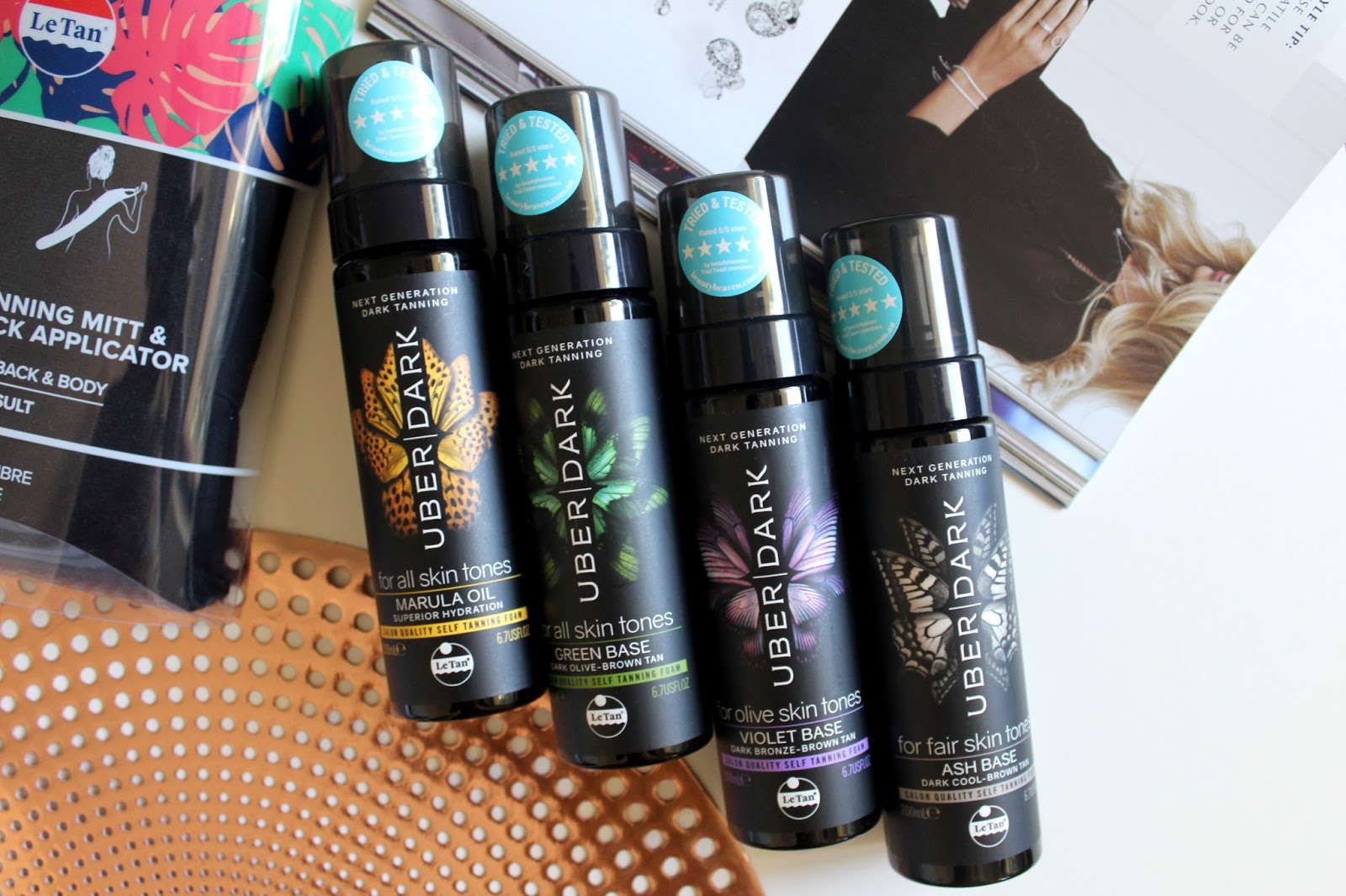 New Release: Le Tan Uber Dark Self Tanners