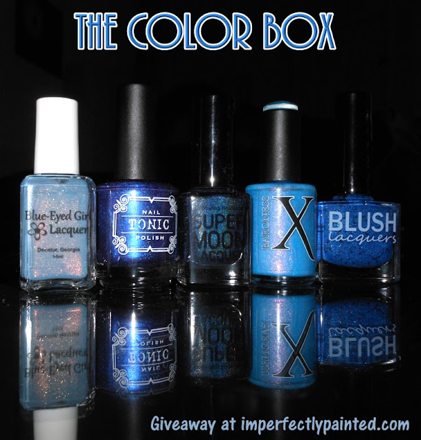 Imperfectly Painted: The Color Box: Blue + Giveaway