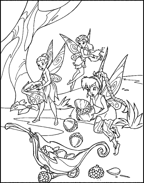 Kumpulan Mewarnai Gambar Peri - Yuk Warnai