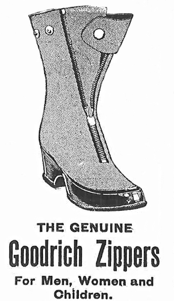 1926 | GENUINE NEW ZIPPERS FROM B.F. GOODRICH | TheHistorialist