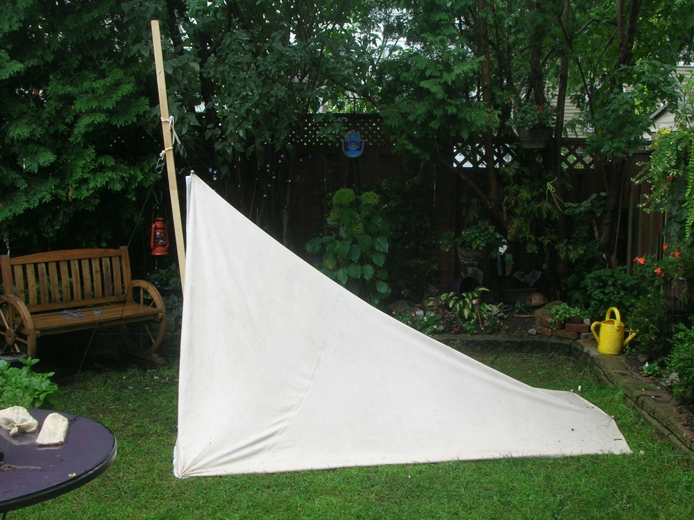 Paddle Making (and other canoe stuff): More Canvas Canoe Tarp Rigging ...