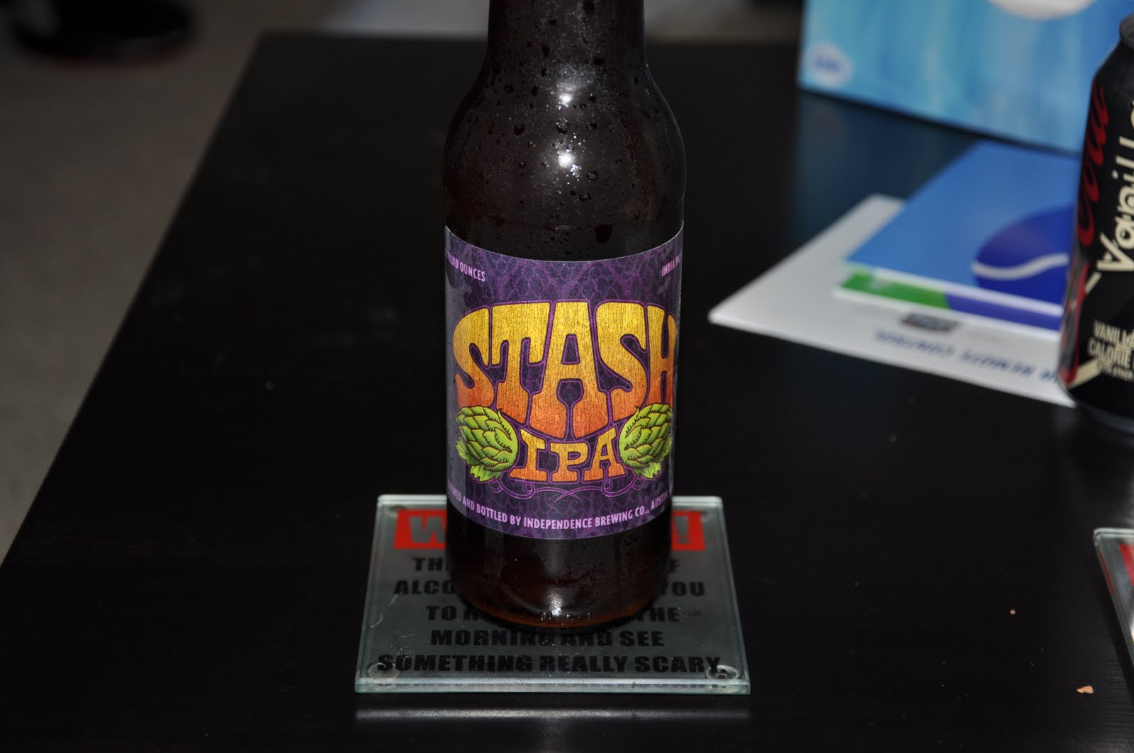 A man and his beer: Stash IPA by Independence Brewery San Antonio