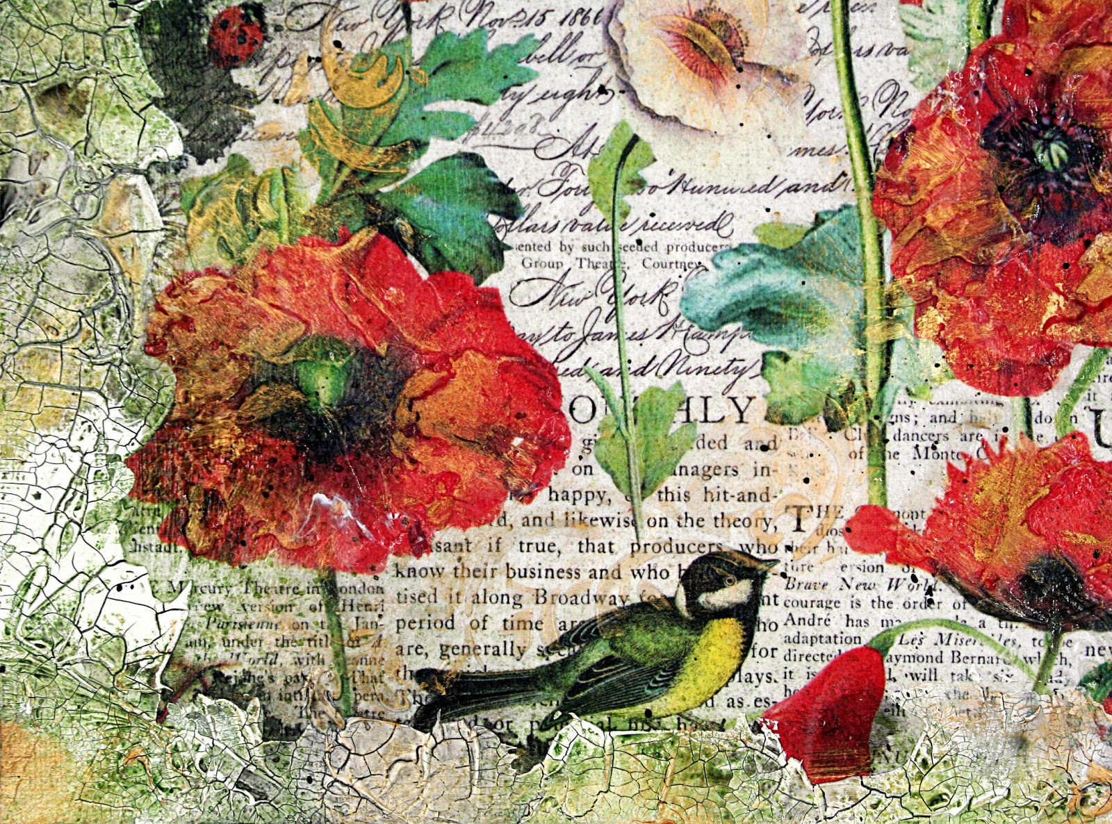 Scrap, Travel, and Bark!: Stamperia project from Creativation 2018!