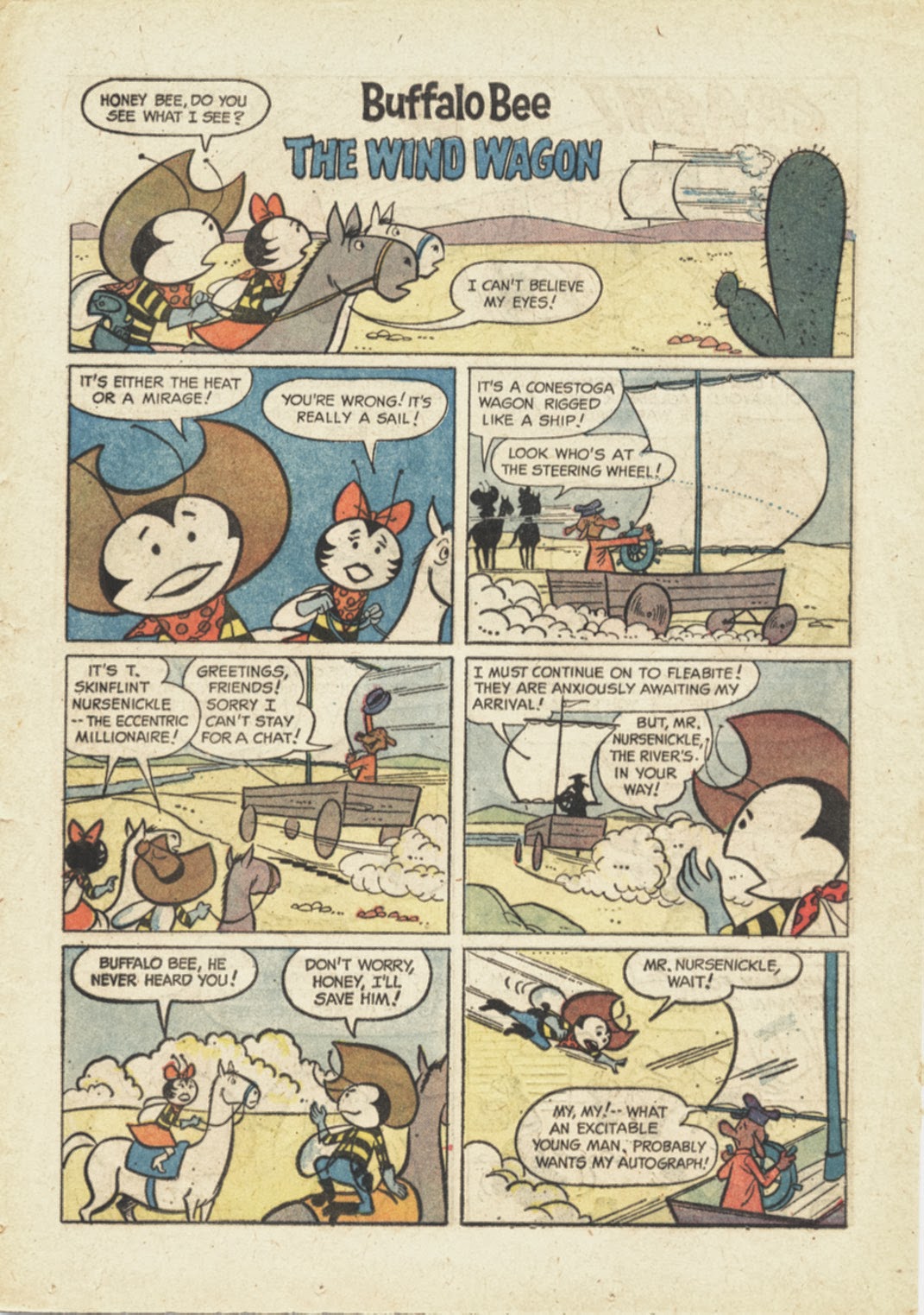 Saved From The Paper Drive: Comic Book Short Story~ Buffalo Bee in ...