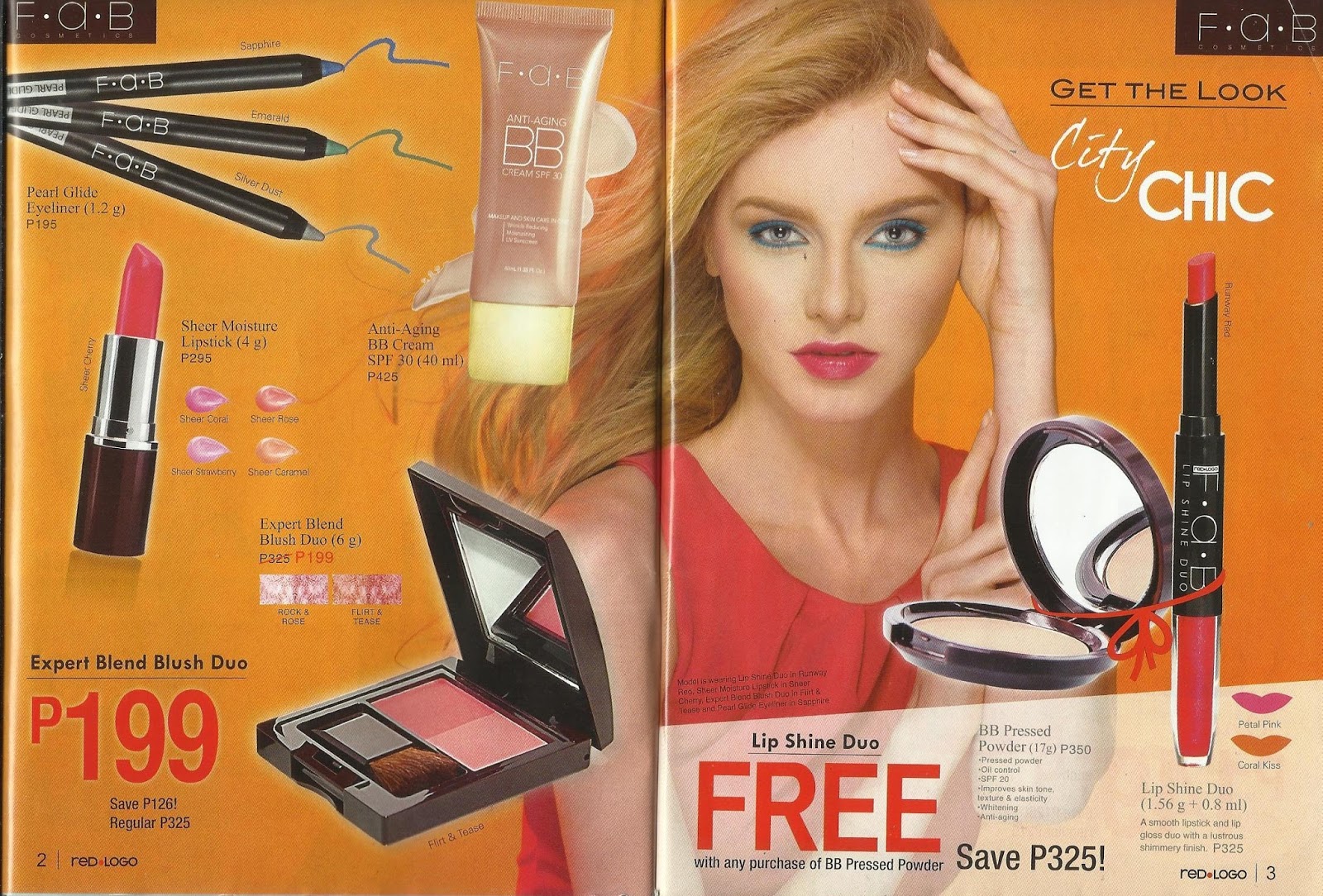 Red Logo Catalog: Red Logo Cosmetic Products