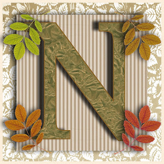 GRANNY ENCHANTED'S BLOG: "Autumn Victoria" JPG Free Scrapbook Alphabet ...