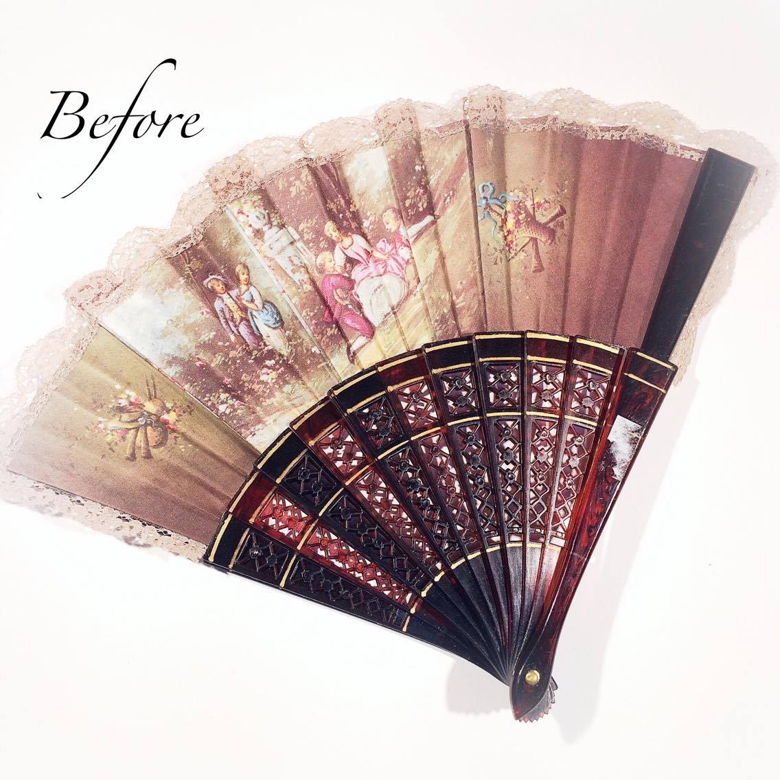 Artisant: Altered Hand Fan for Graphic 45