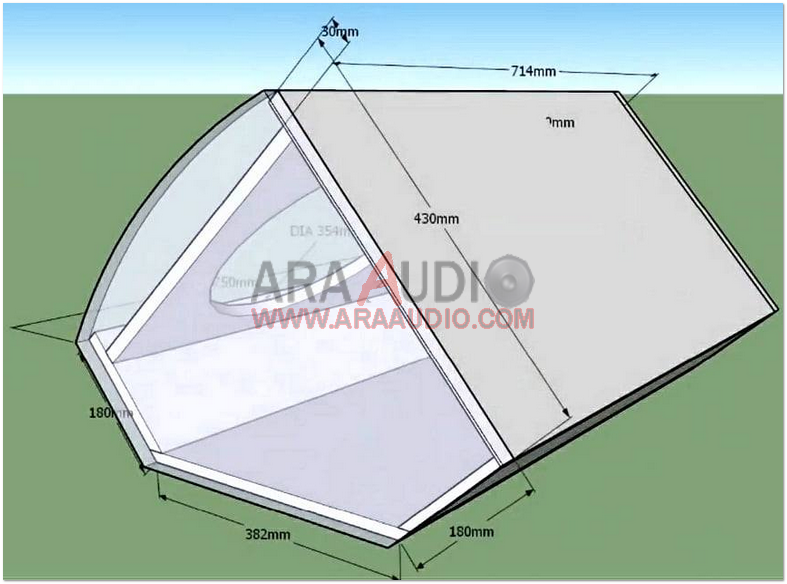 Skema box Monitor 15" panggung