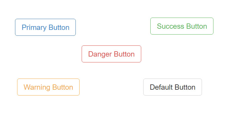 Bootstrap 3 Outline Buttons Snippet - Development Area