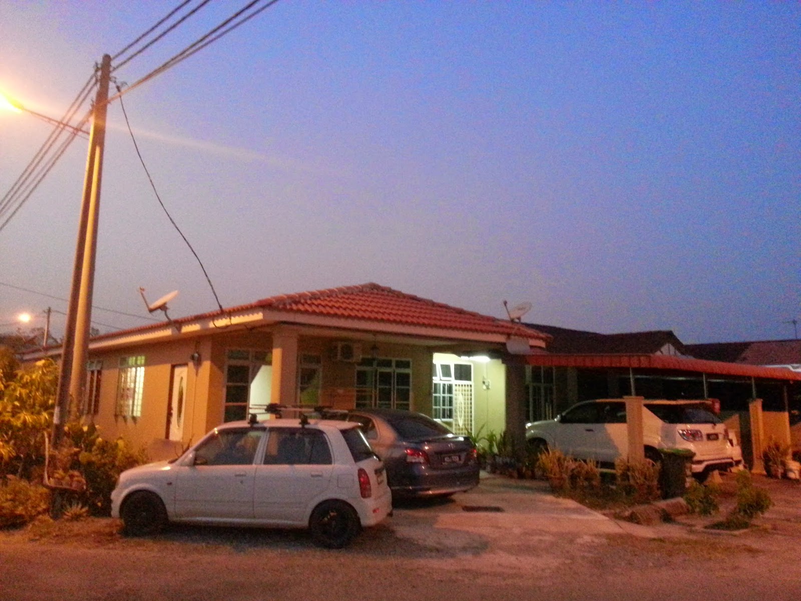 Suasana senja di Homestay Tambun Tulang Arau Perlis ~ Homestay Tambun ...